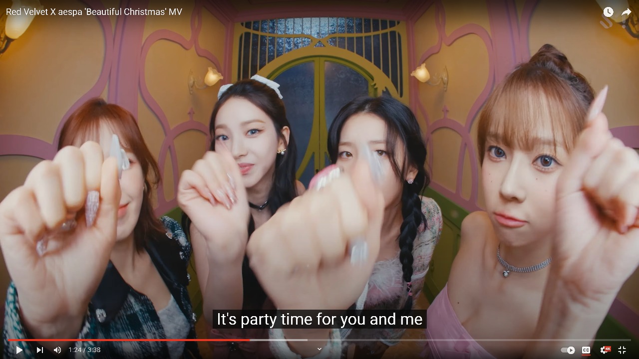 Red Velvet x Aespa ‘Beautiful Christmas’ MV | LIHKG 討論區